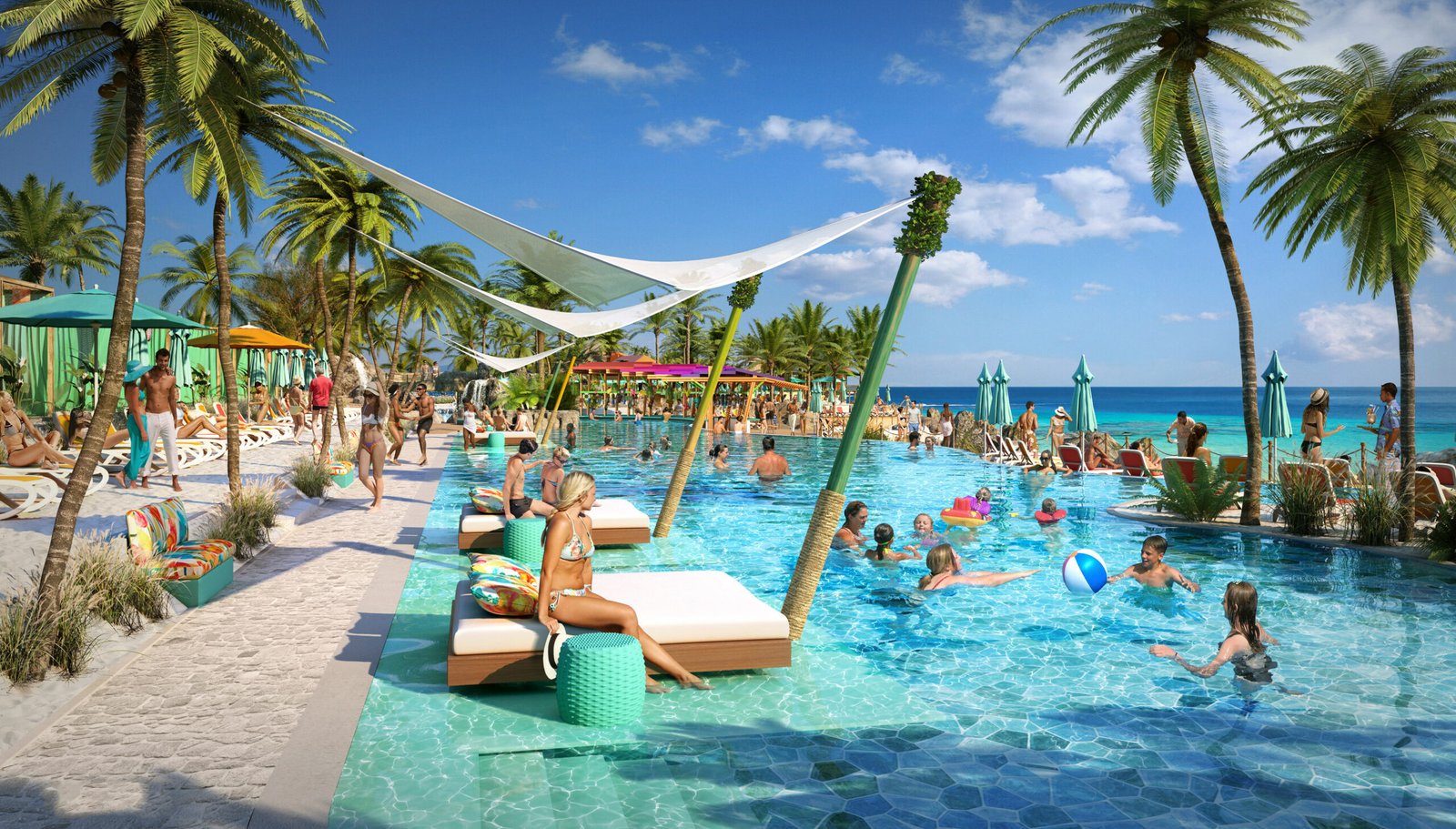 Royal Caribbean’s Beach Club In The Bahamas Moves Forward For 2025 ...